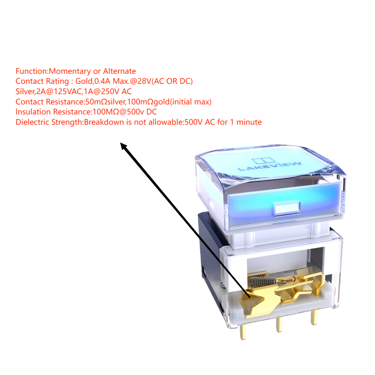 How to accurately weld the LED button switch? - LAKEVIEW
